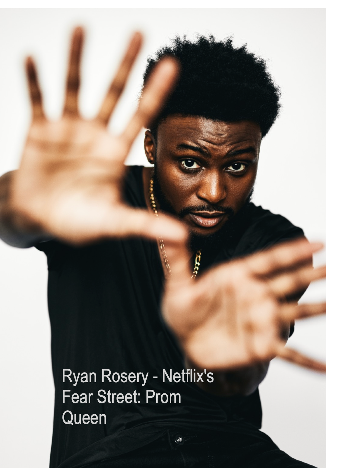 Fear Street: Prom Queen co-star Ryan Rosey – OUCH! MAGAZINE