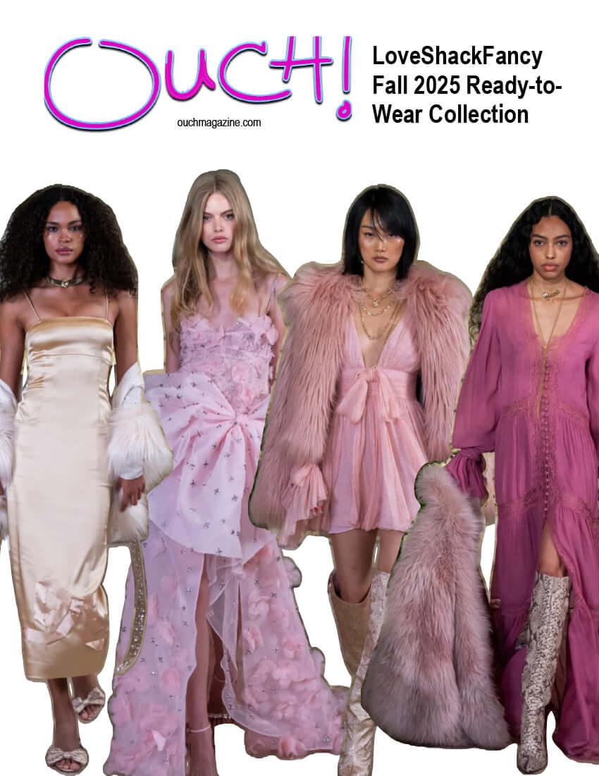 Love Shack Factory Fall Winter RTW 2025 Chic Globe-Trotter – OUCH! MAGAZINE