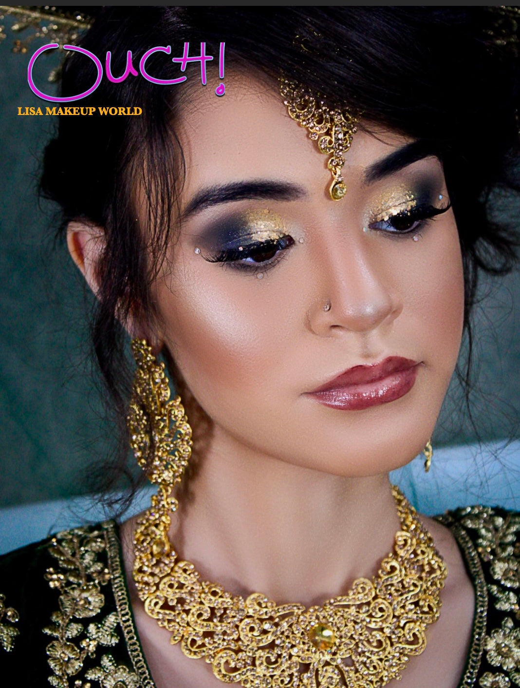 Lisa MakeUp World " GOLDEN" – OUCH! MAGAZINE