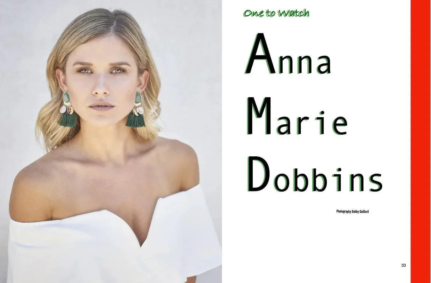 Discover actress Anna Marie Dobbins – OUCH! MAGAZINE
