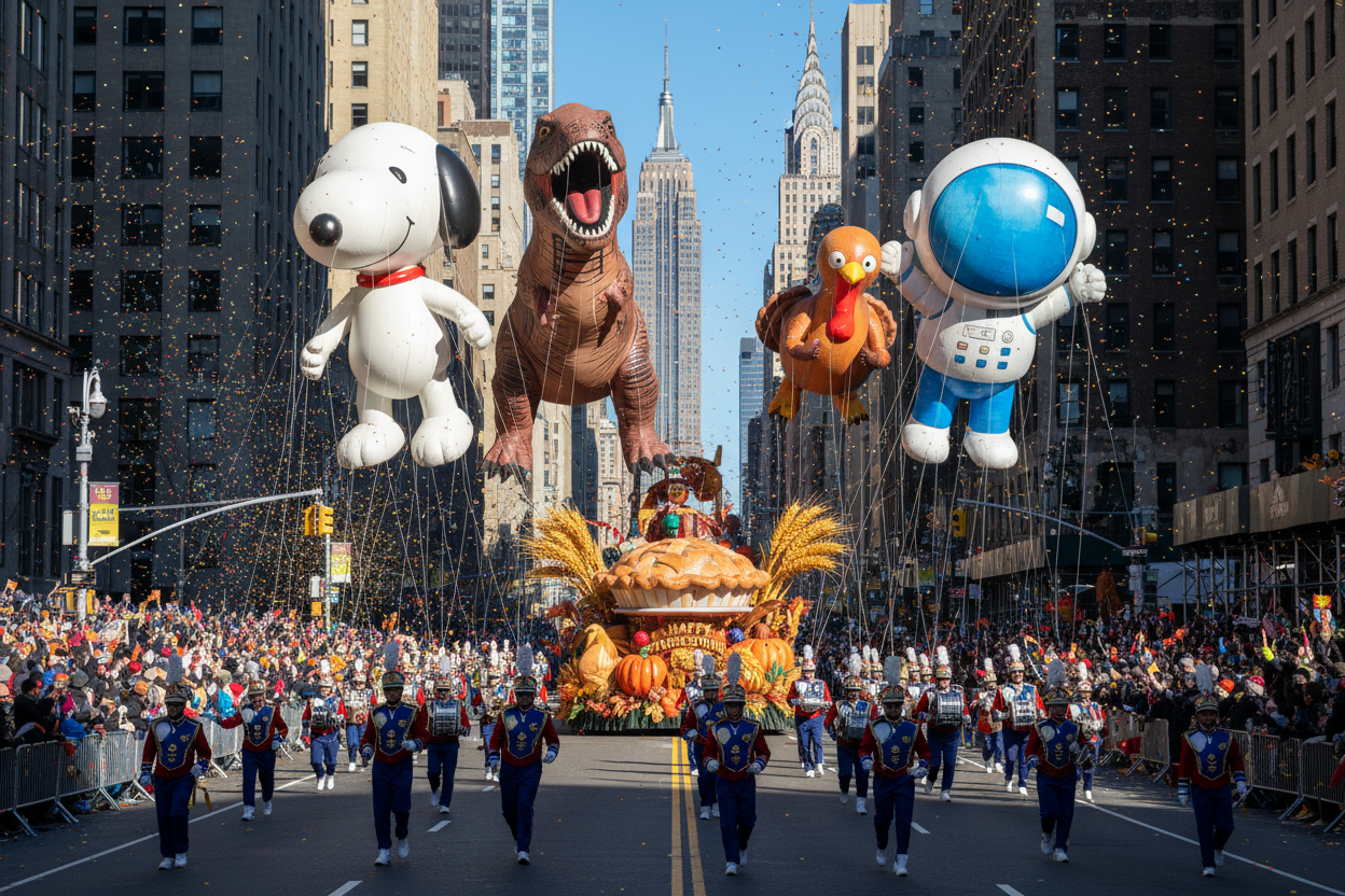 The 99th Annual Macy's Thanksgiving Day Parade 2025 – OUCH! MAGAZINE